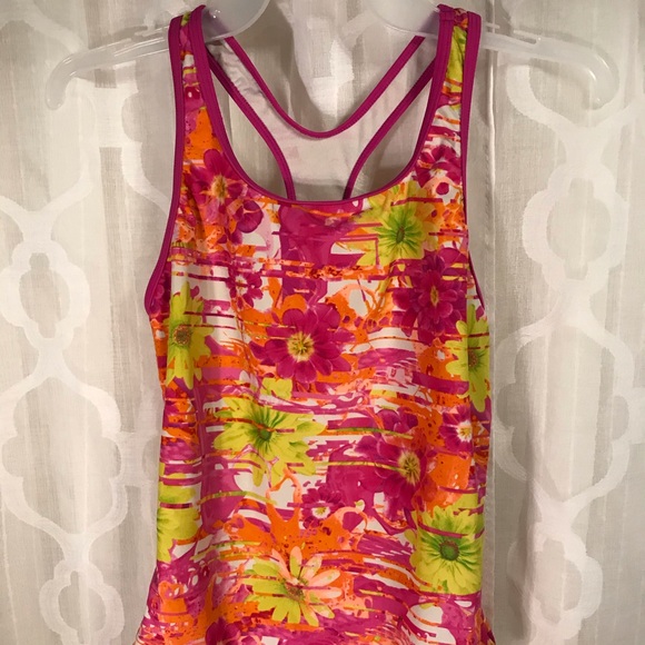 Speedo | Swim | Speedo One Piece Floral Razorback Swim Suit Pink | Poshmark